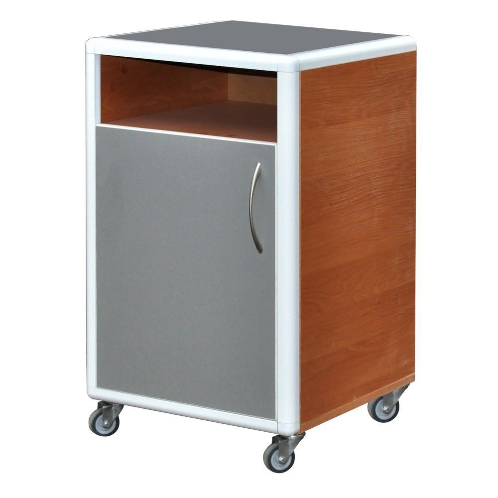 Bedside table on casters - TA-1 - Zapovit - with wardrobe