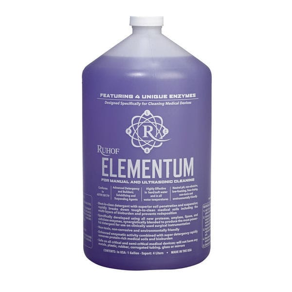 Foaming detergent - ELEMENTUM - Ruhof Corp. - liquid / enzyme / enzymatic