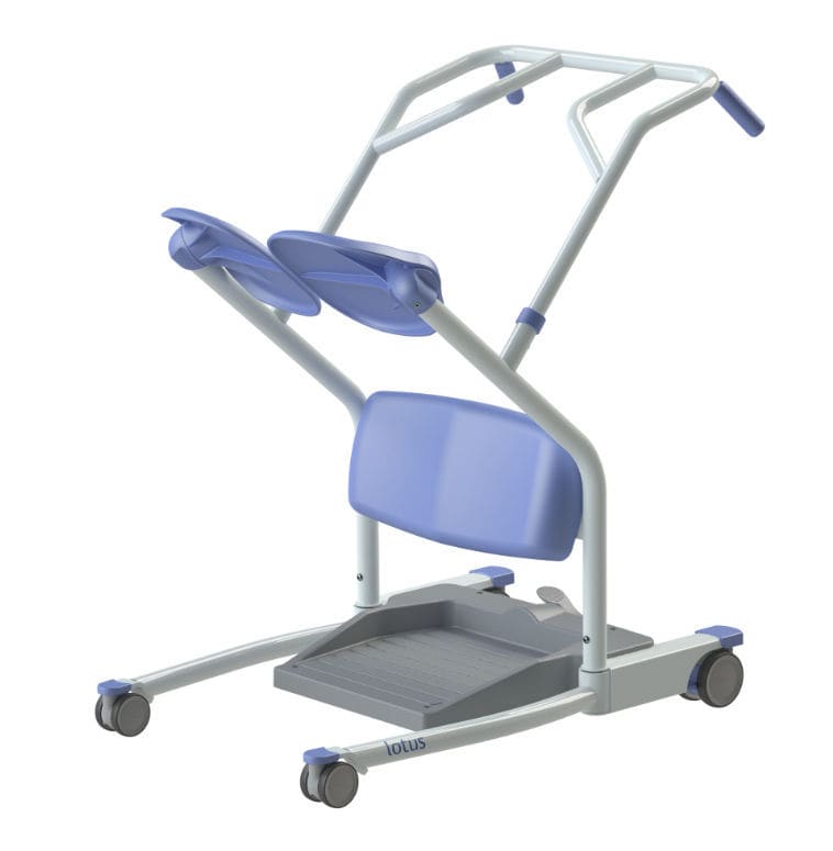 Manual stander - Lotus - Lopital Nederland B.V. - on casters / walking ...