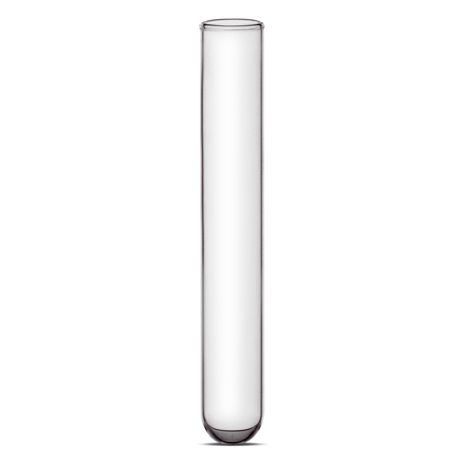 Laboratory test tube - Nipro Middle East FZE - round bottom / with flat ...