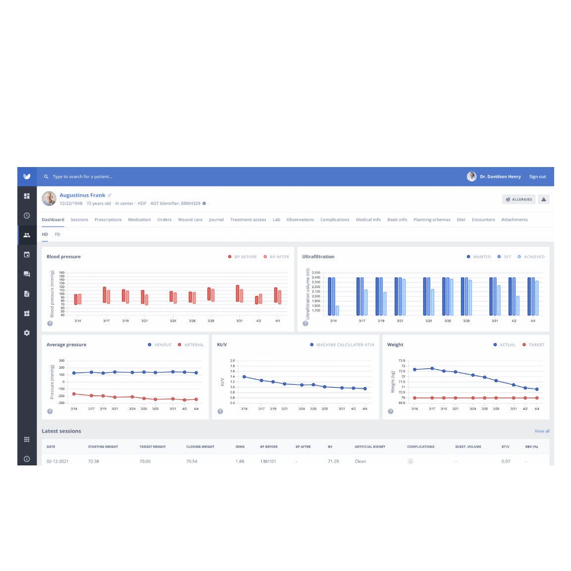 Patient data management software - NephroFlow™ - Nipro Middle East FZE - treatment / medical / EMR