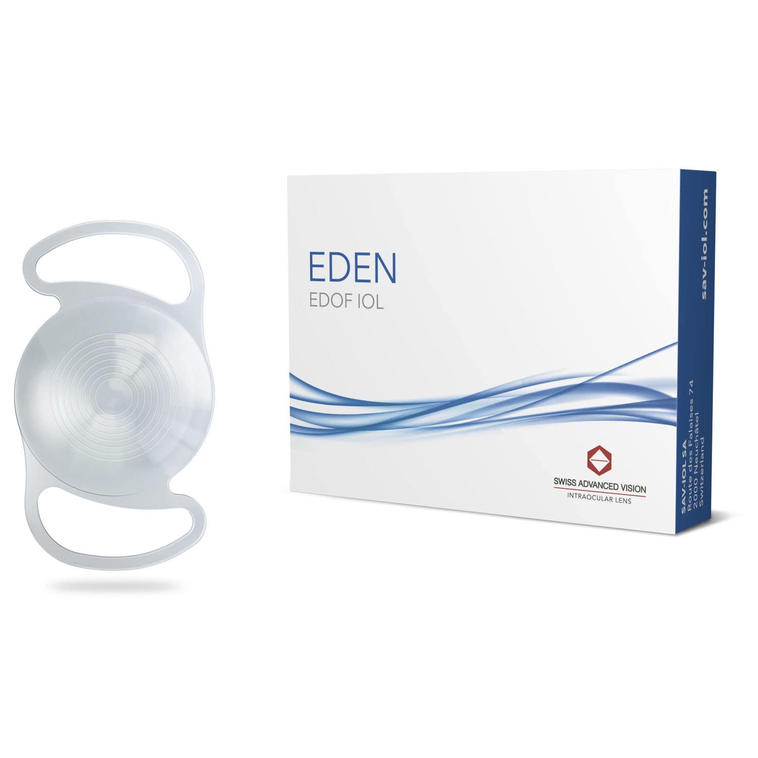 EDoF intraocular lens - EDEN - Swiss Advanced Vision - presbyopia