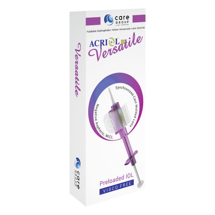 Monofocal intraocular lens - Acriol EC Versatile - Care Group