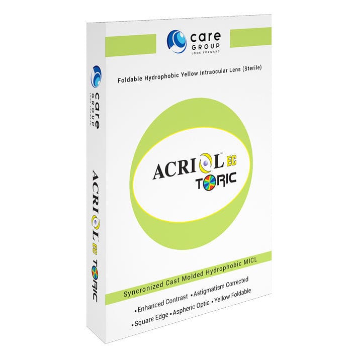 Toric intraocular lens - Acriol EC - Care Group