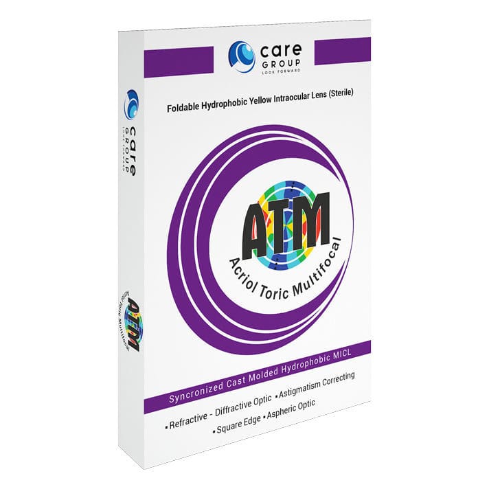 Toric intraocular lens - Acriol - Care Group - astigmatism