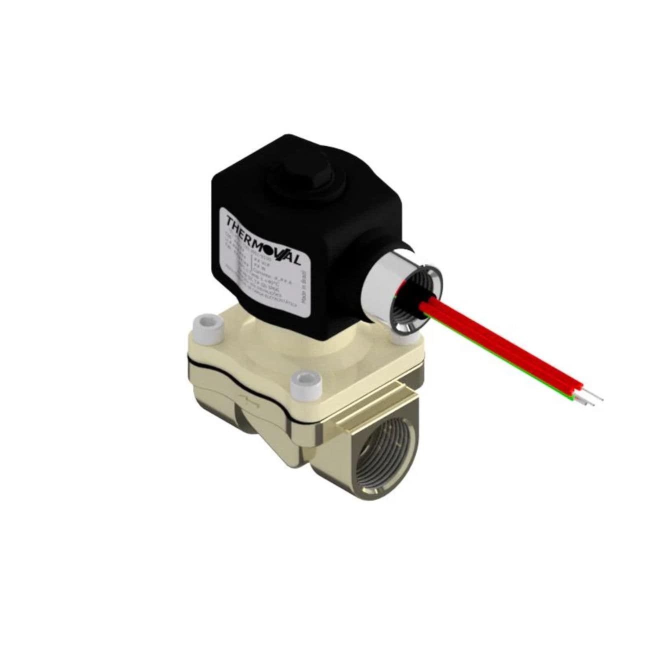 Valve for life sciences applications - Thermoval - solenoid / stainless ...