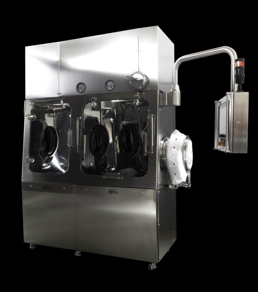 Glove box for the pharmaceutical industry - OEB4-5 - CSV Containment ...