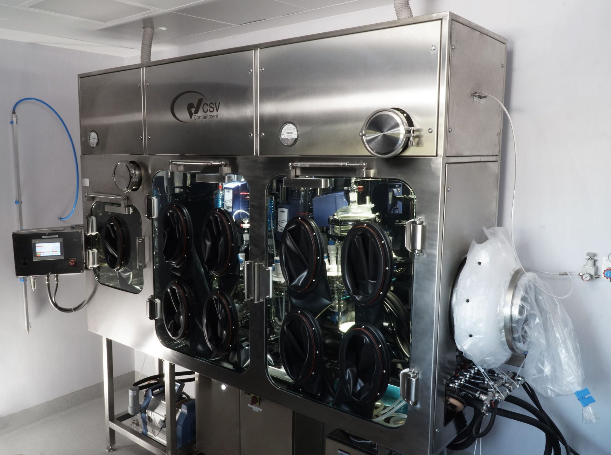 Pharmaceutical isolator - OEB5 - CSV Containment - pilot / rigid / OEB 5