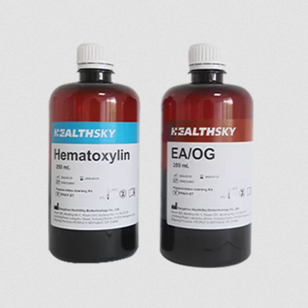 Stain reagent kit - HealthSky Biotechnology - for cytology / liquid