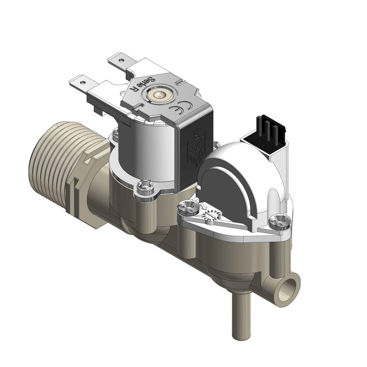 Medical valve - R Dual 278 - Rpe - solenoid / direct-operated / silicone