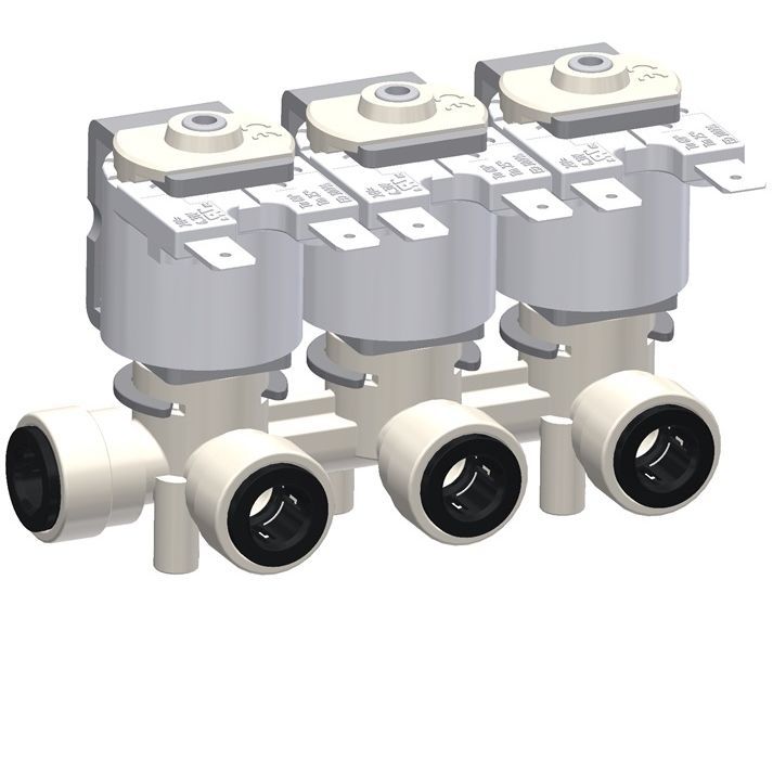 Solenoid valve - TD2T - Rpe - stainless steel / modular