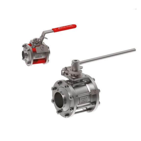 Pneumatic valve - PH4 I - Meca-Inox - for the gas industry / threaded ...