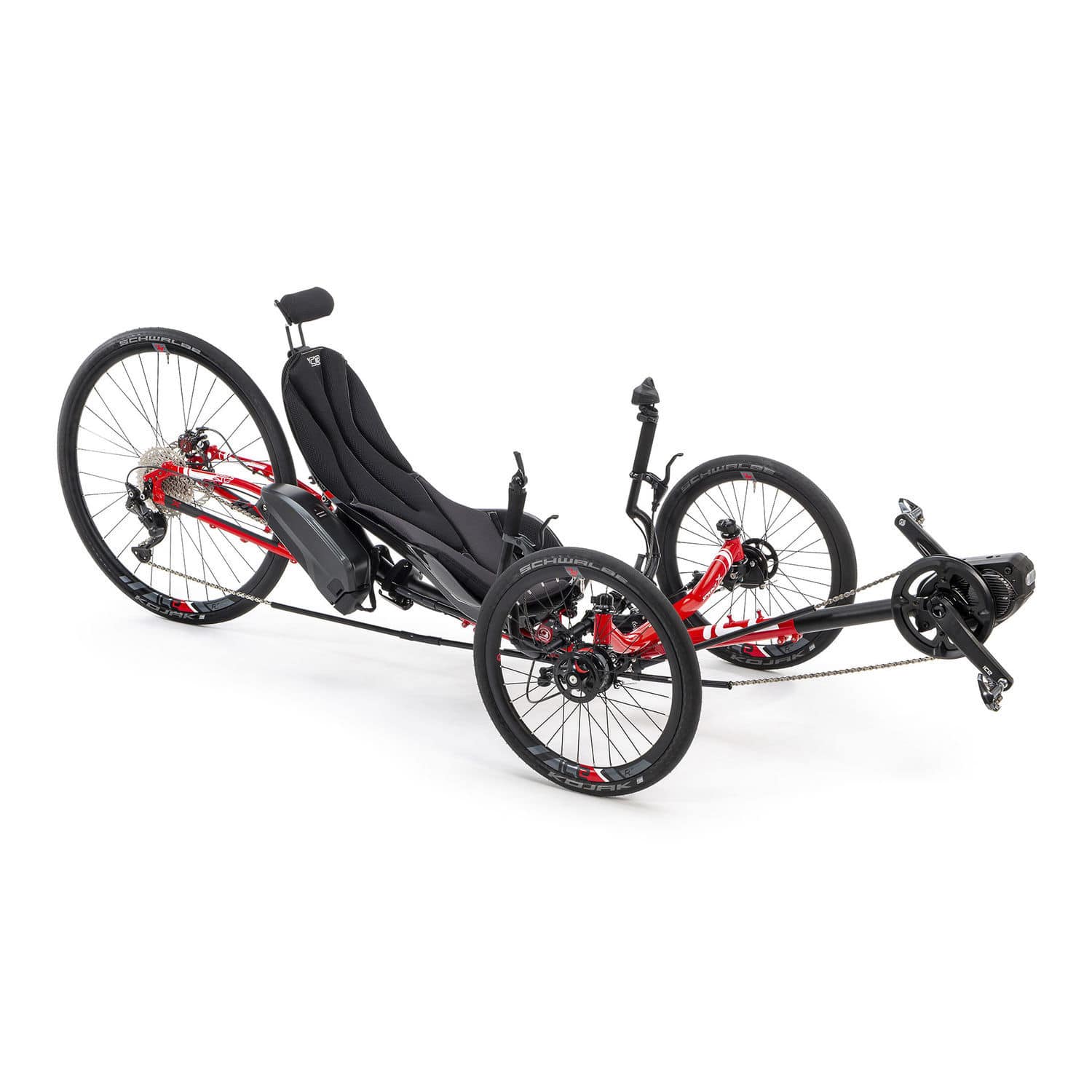 Crank-propelled recumbent trike - SPRINT X - ICE Trikes - adult / black ...