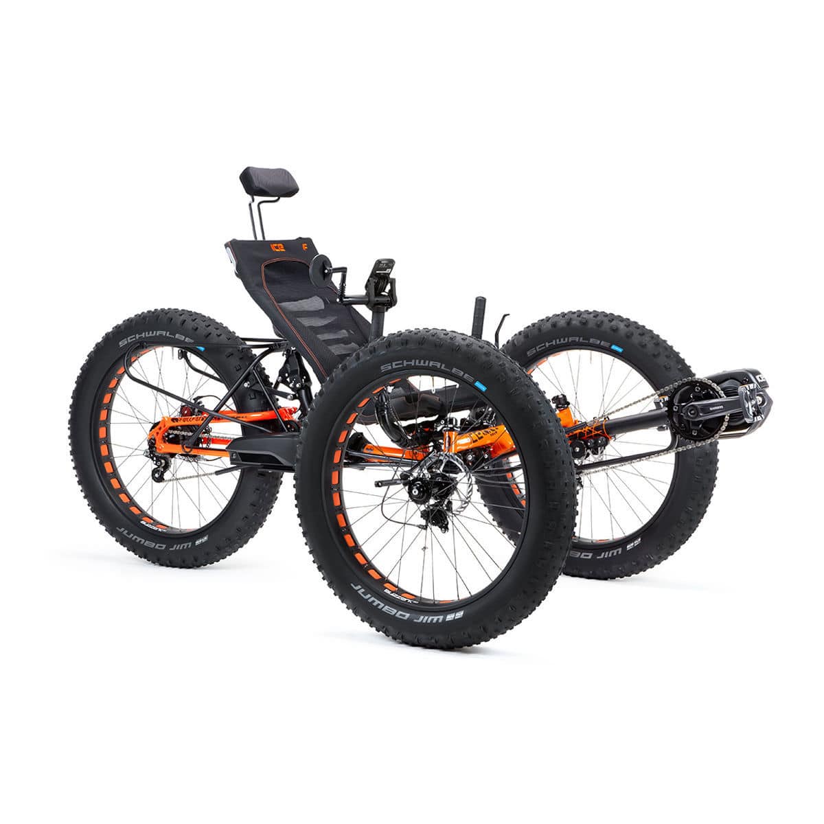 Crank-propelled recumbent trike - FULL FAT - ICE Trikes - adult / black ...