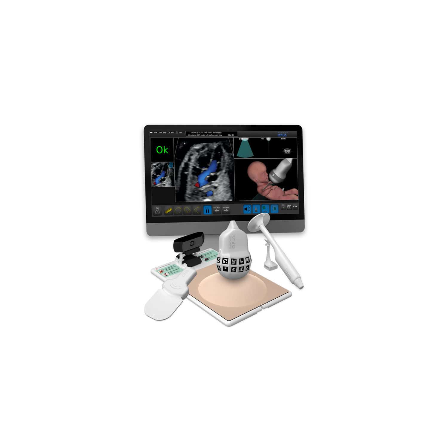 Ultrasound imaging simulator - OPUSLab® Plus - Volutracer OPUS - for ...