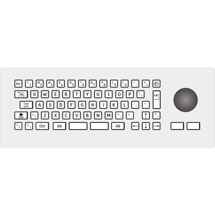 Keyboard with pointing device - 2212 series - STORM INTERFACE - with ...