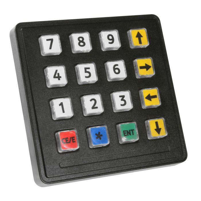 Calculator keyboard - 7207-161020 - STORM INTERFACE - waterproof