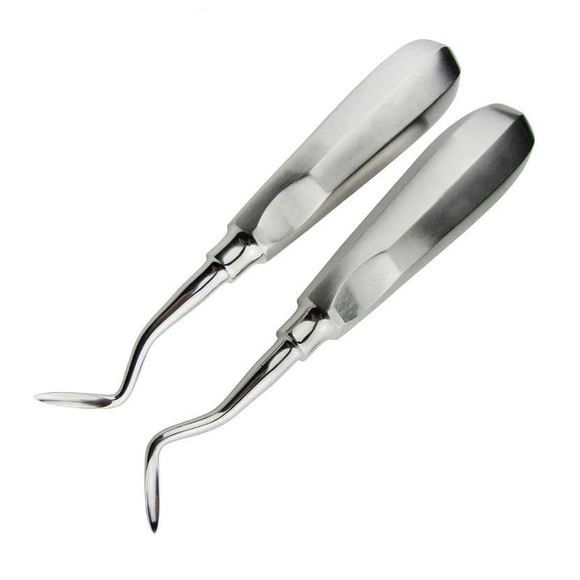 Curved dental elevator - SDFSFSD_45 - Nexus Medodent - Flohr / Miller-Apexo