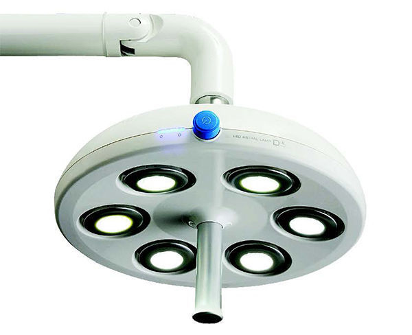 Dental examination lamp - D-HEXA - Point Implant - LED / halogen ...