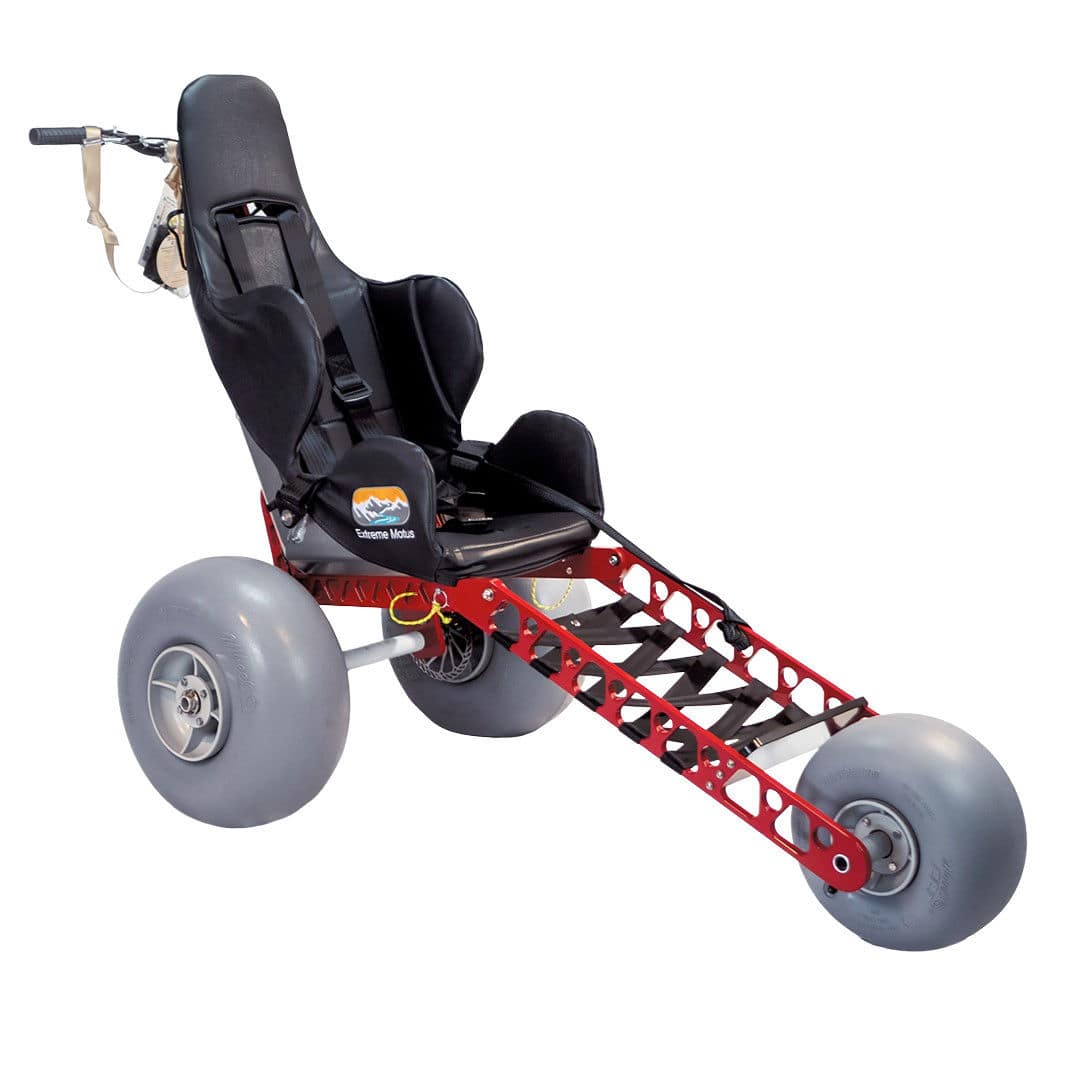 Passive wheelchair - Extreme Motus - all-terrain / hiking / with legrest