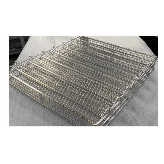 Instrument sterilization basket - NGS Engineering - perforated ...