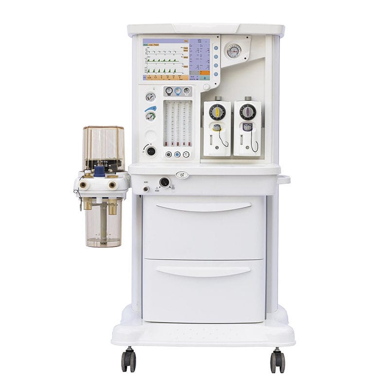 Trolley-mounted anesthesia workstation - YSAV6302 - YSENMED - with ...