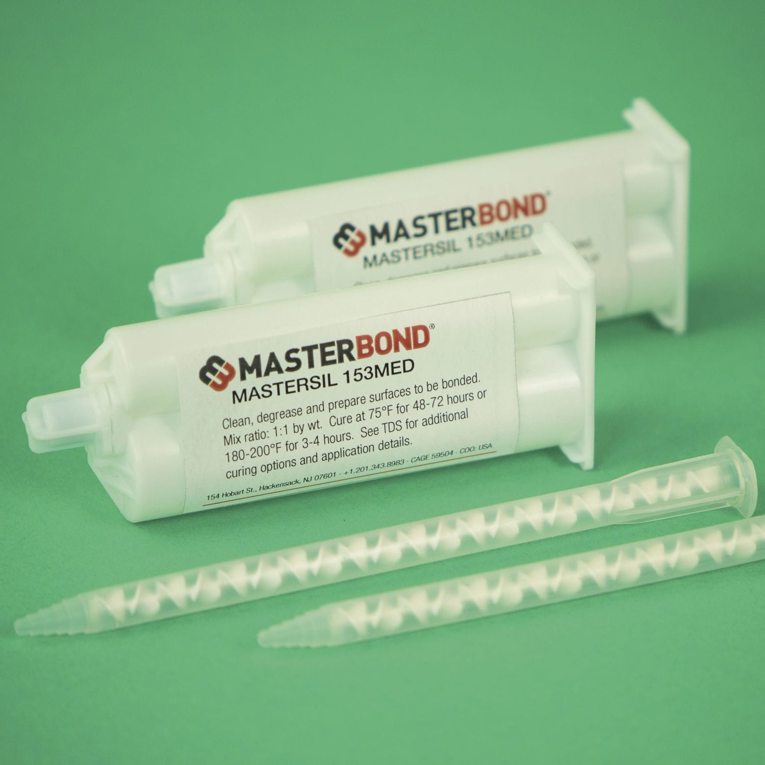 Silicone medical assembly adhesive - MasterSil 153Med - Master Bond