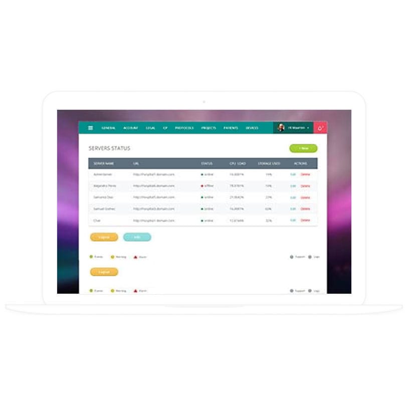 Telemonitoring software - ScienceSoft - medical / real-time / cloud