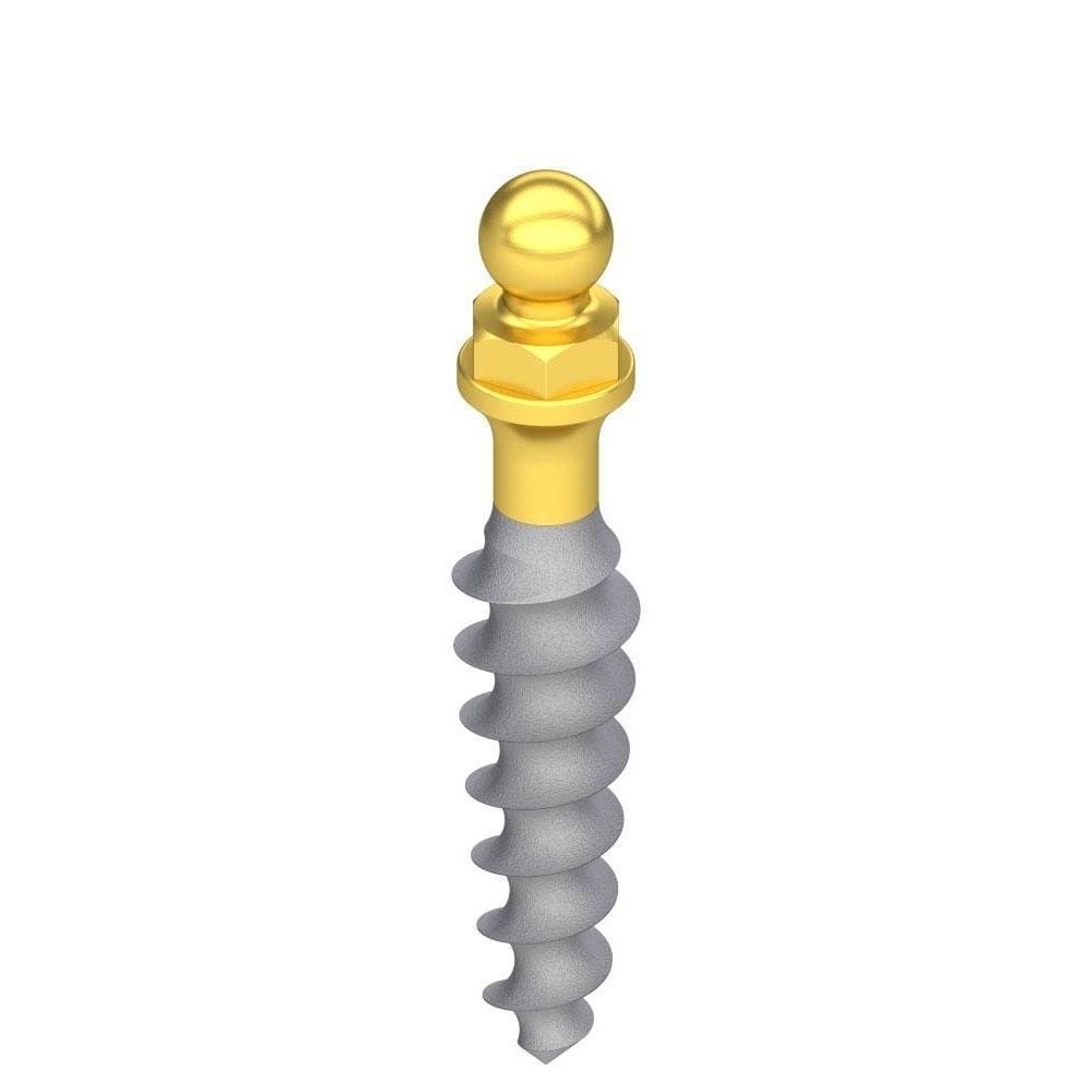 Conical dental implant - Slim - Bionika Medline Kft. - titanium / ball ...