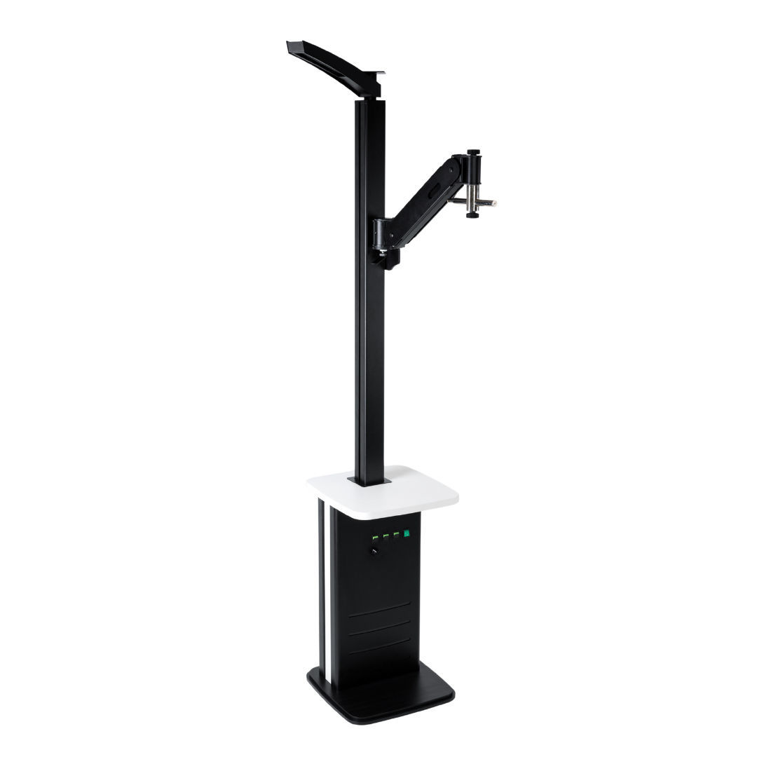 Ophthalmic workstation - Tower PLUS - UAB Medinstrus - with light / compact