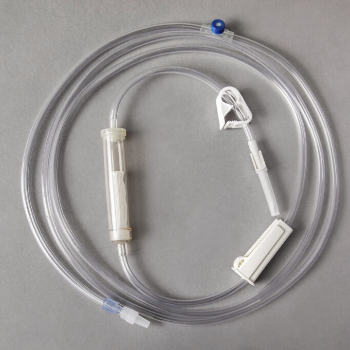 Veterinary IV infusion set - TR40AD - BHL-Medical - with drip chamber