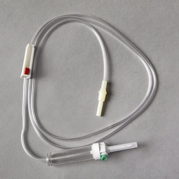 Veterinary IV infusion set - PV18 - BHL-Medical - with stopcock / with ...