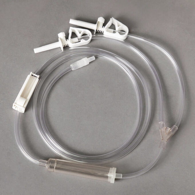 Silicone infusion set - 4001 series - BHL-Medical - with drip chamber ...