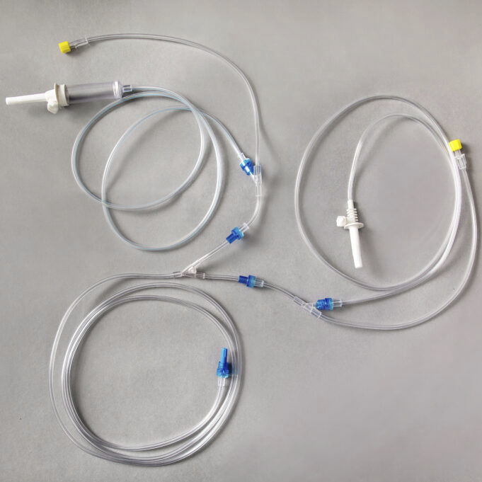 Infusion set with drip chamber - 4000102 - BHL-Medical - with Y port ...