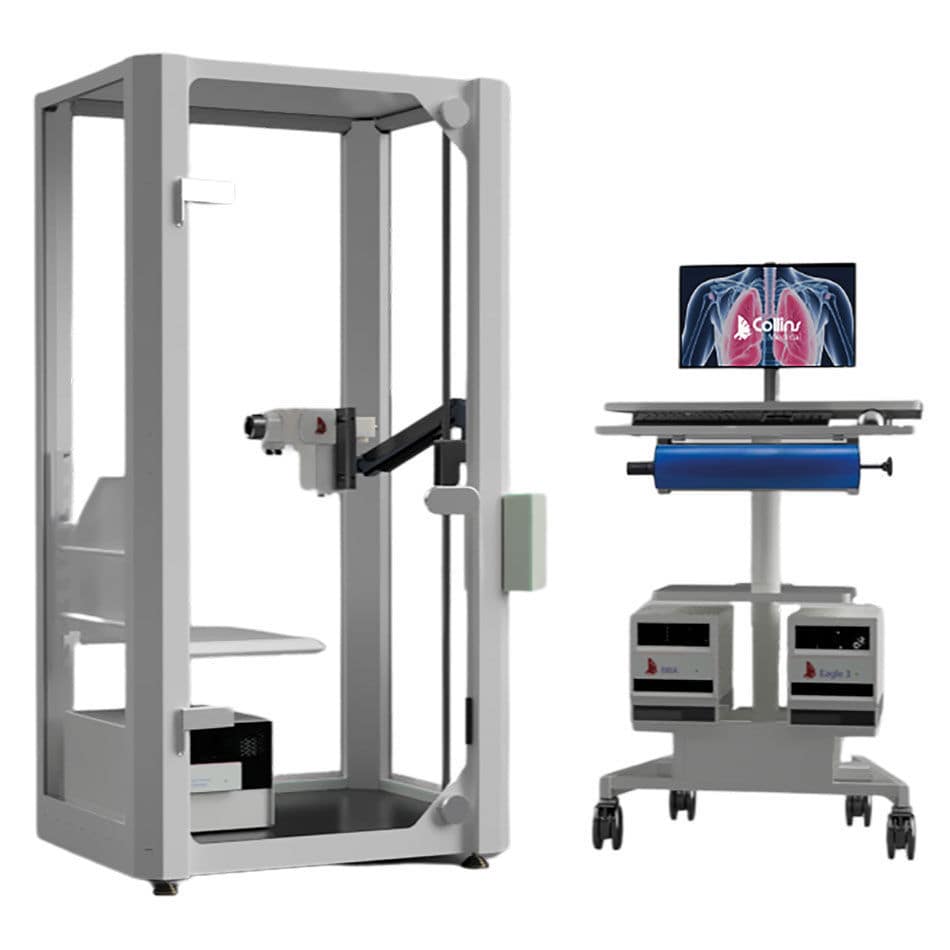 TLC PFT system - Eagle 3 Plus - Collins Medical - BHt / RV / FRCpleth