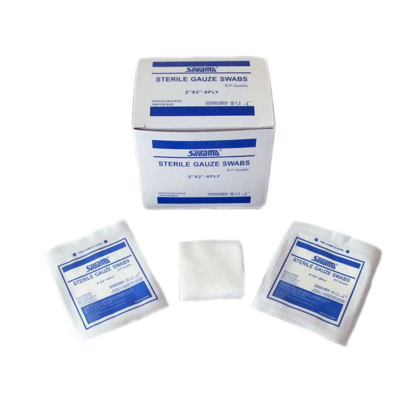 Cotton gauze compress - SA13F4416-5S - Yangzhou Super Union Medical ...