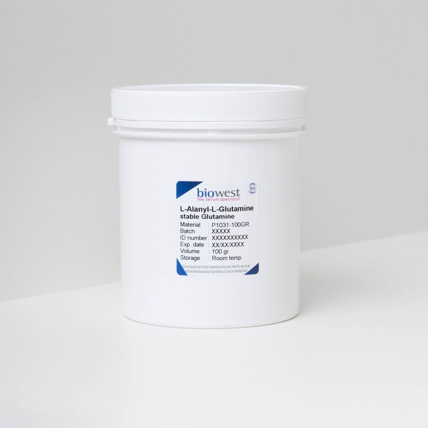 Glutamine reagent - P1031 - Biowest - for cell culture / powder