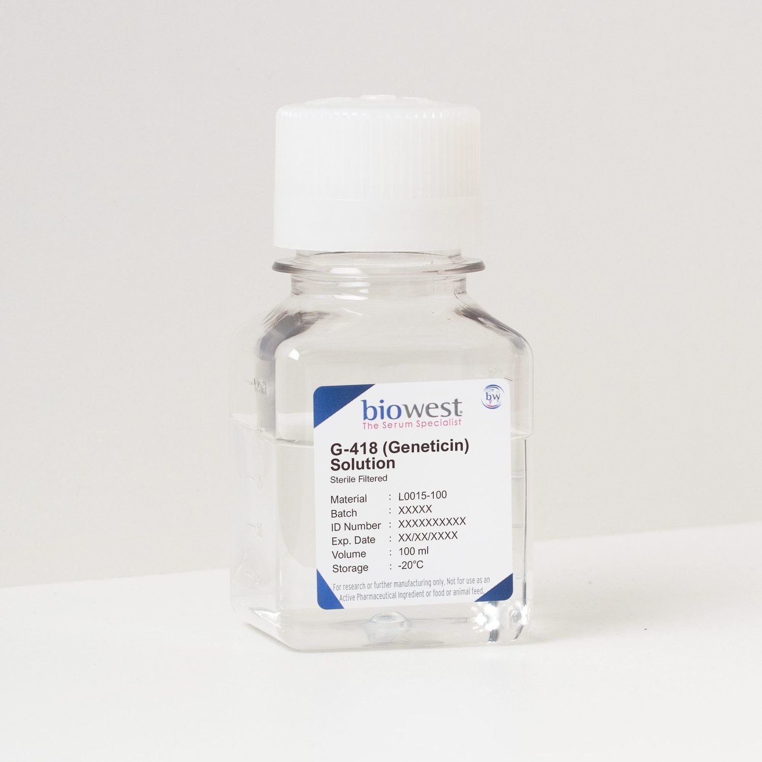 Antibiotics reagent - L0015 series - Biowest - G418 / solution / for ...