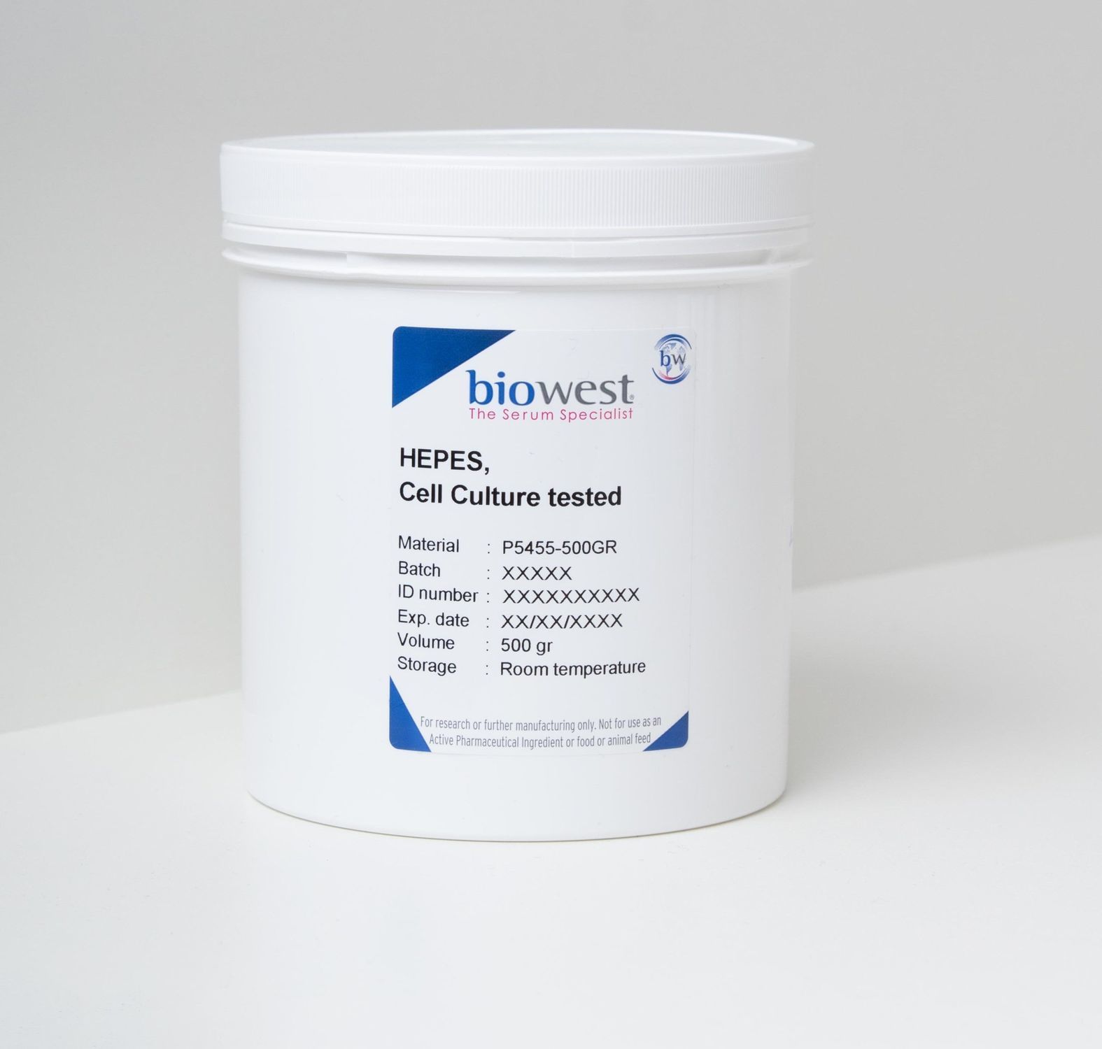 HEPES reagent - P5455 series - Biowest - for biochemistry / for cell ...