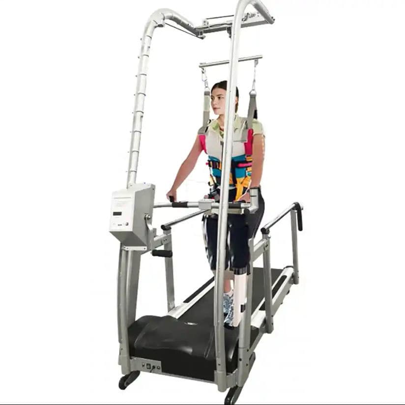 Treadmill with handrails - G2 - USA Rehabstore - with harness system ...
