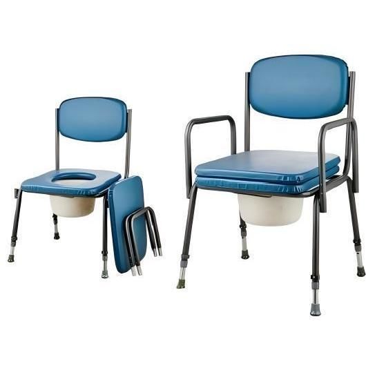 Height-adjustable commode chair - YK-7206 - Topmost Medical Technology ...