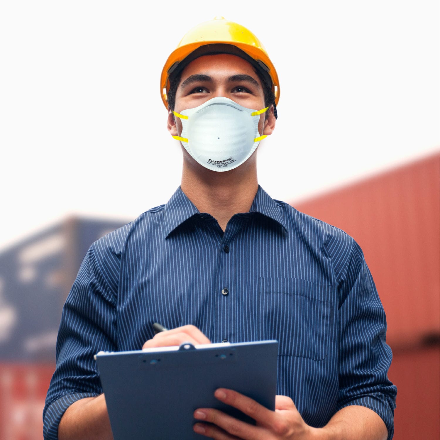 FFP1 respirator mask - YN-7017 - Acme Filter Mask, Inc. - EN 149 ...