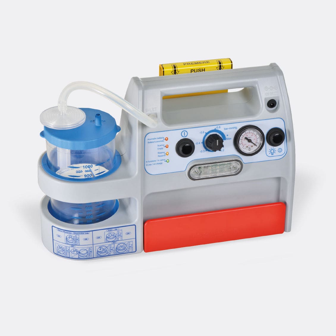 Battery-operated surgical suction pump - EVO PLUS - 3A Health Care ...