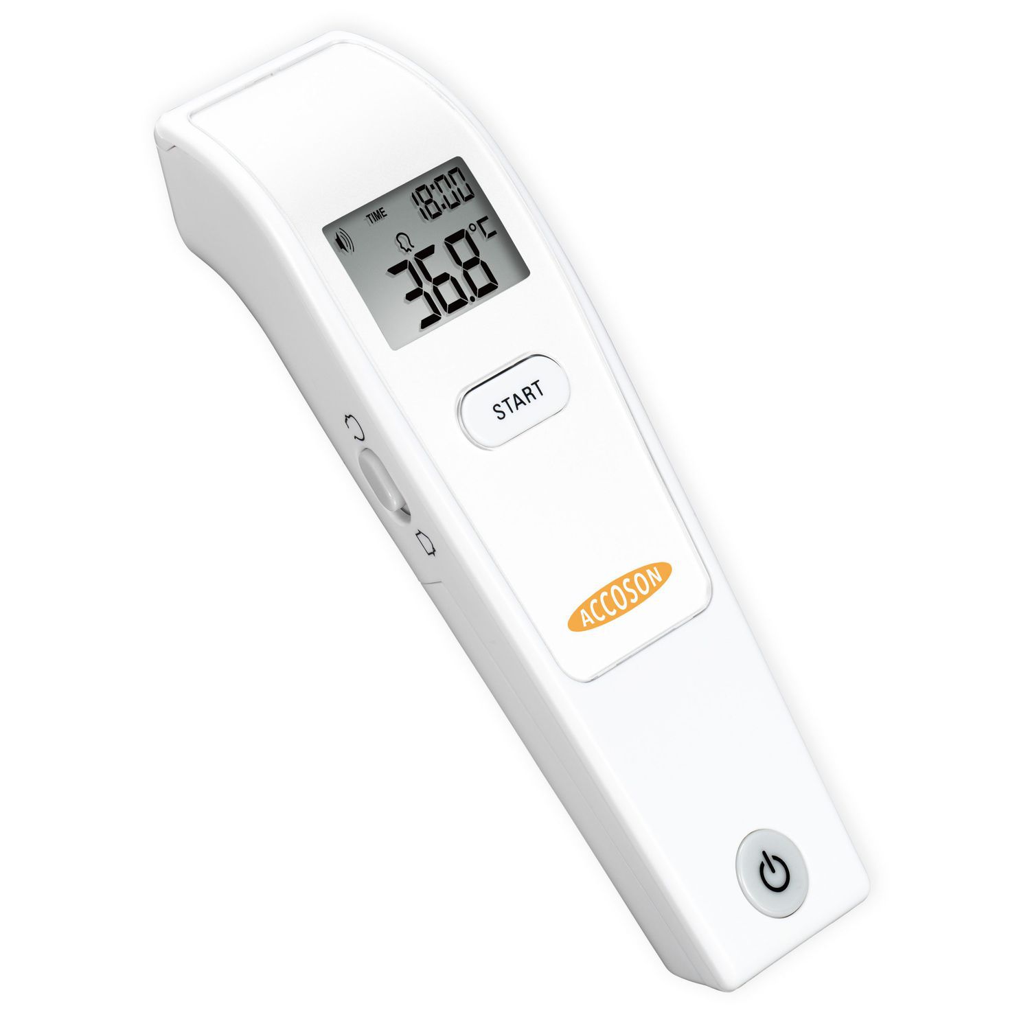 Fever thermometer - NC-TM - Accoson - infrared / forehead / probe