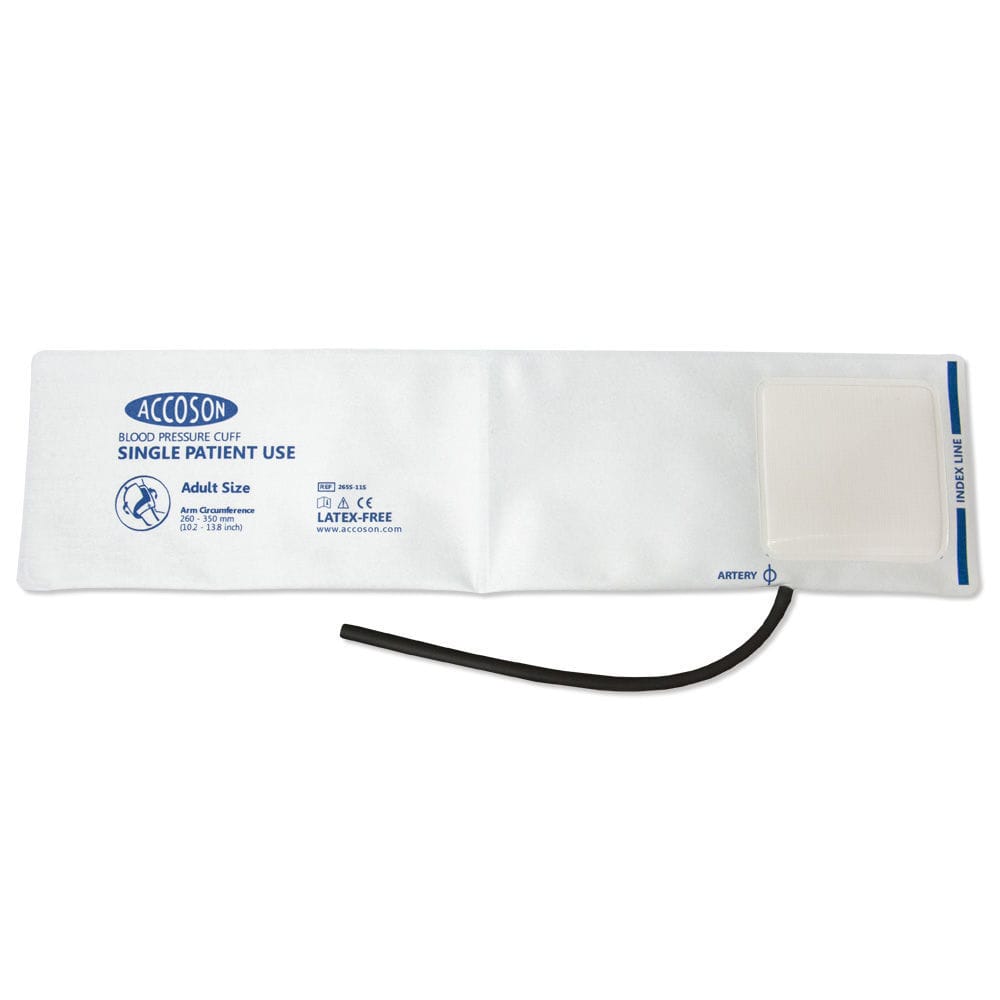 Blood pressure cuff - 12-SPU-5 - Accoson - latex-free / 1-tube / 2-tube