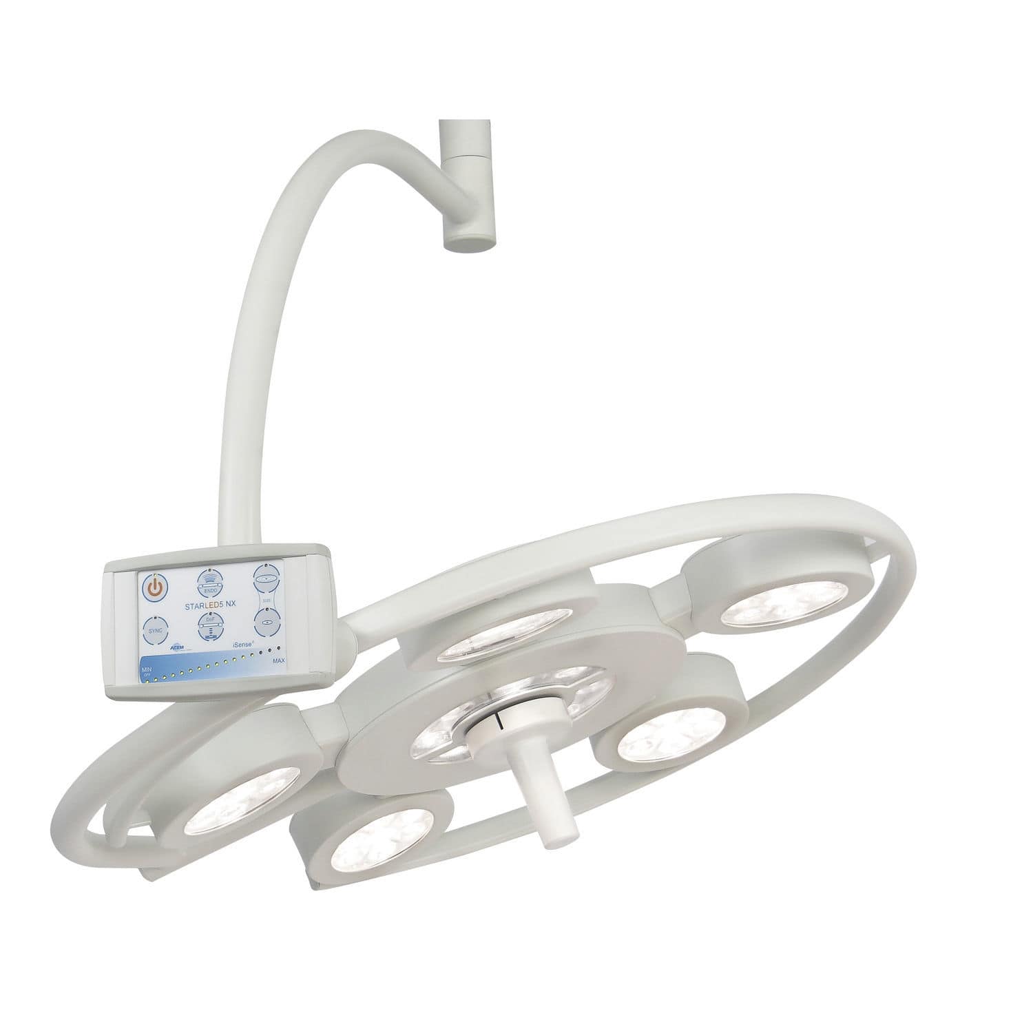 Ceiling-mounted surgical light - STARLED5 NX - ACEM - LED / with ...