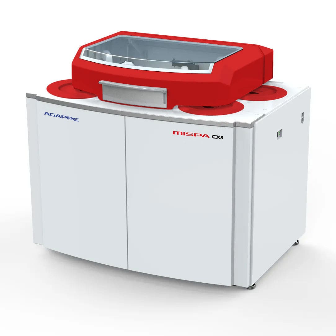 Automated biochemistry analyzer - Mispa CX8 - Agappe Diagnostics ...