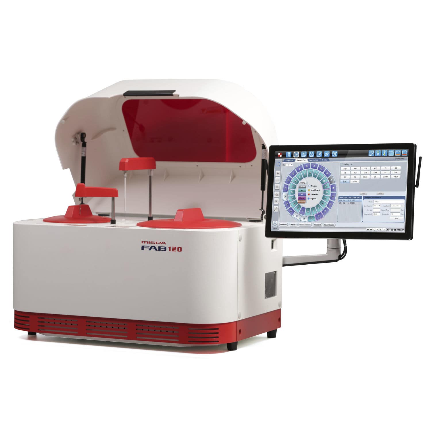 Automatic biochemistry analyzer - Mispa FAB 120 - Agappe Diagnostics ...