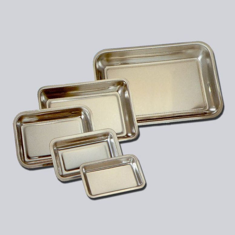 Stainless steel instrument tray - Agencinox