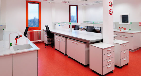 Laboratory room - ALHO Systembau - modular